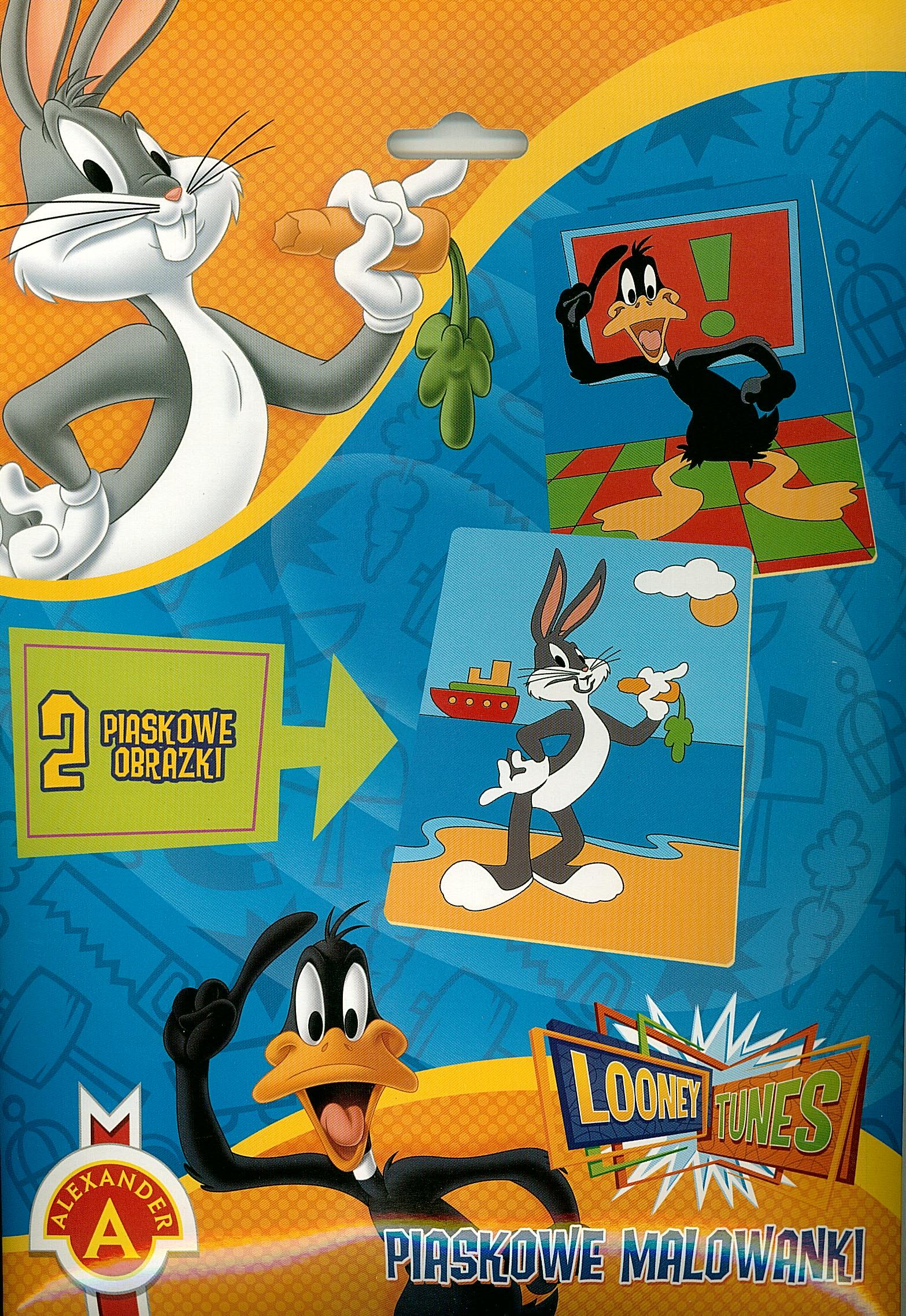 Piaskowe malowanki - 2 obrazki - Looney Tunes ALEX | Multiszop.pl