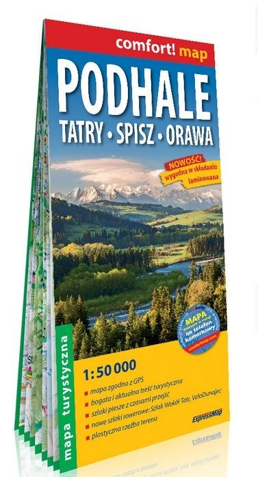 Comfort! map Podhale, Tatry, Spisz, Orawa 1:50 000 - Praca zbiorowa ...