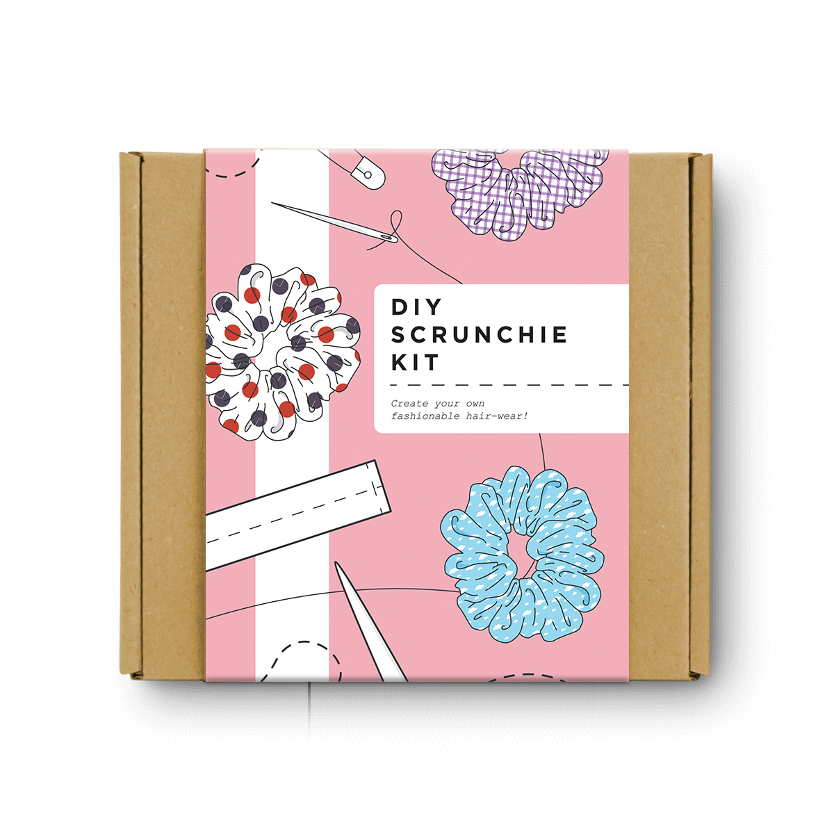 Scrunchie Box - zrób własne gumki do włosów! | Multiszop.pl