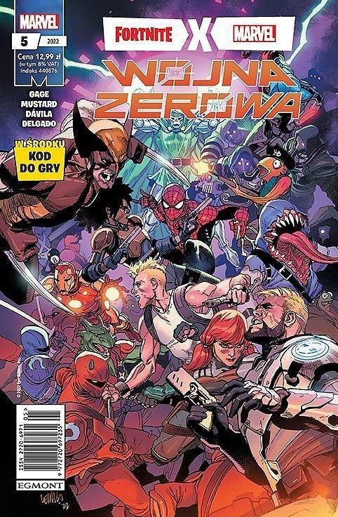 Fortnite x Marvel. Wojna zerowa 5/2022 - Christos Gage, Donald Mustard ... Fortnite x Marvel. Wojna zerowa 5/2022 - Christos Gage, Donald Mustard ...