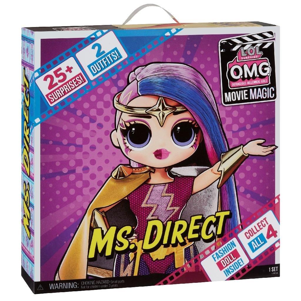 LOL Surprise OMG Movie Magic Doll Ms.Direct (4szt) | Multiszop.pl