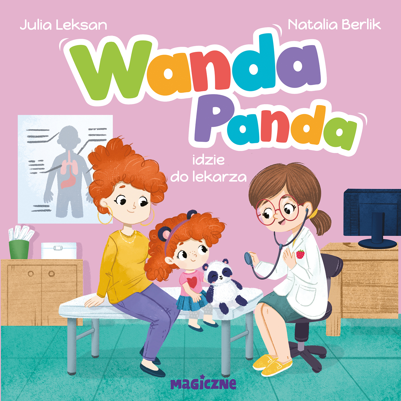 Wanda Panda idzie do lekarza - Leksan Julia | Multiszop.pl